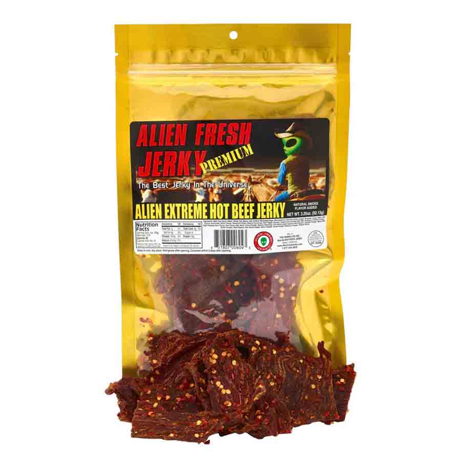 Alien Fresh Jerky 3.25oz (25ct) – MATCHBOXBROS.COM