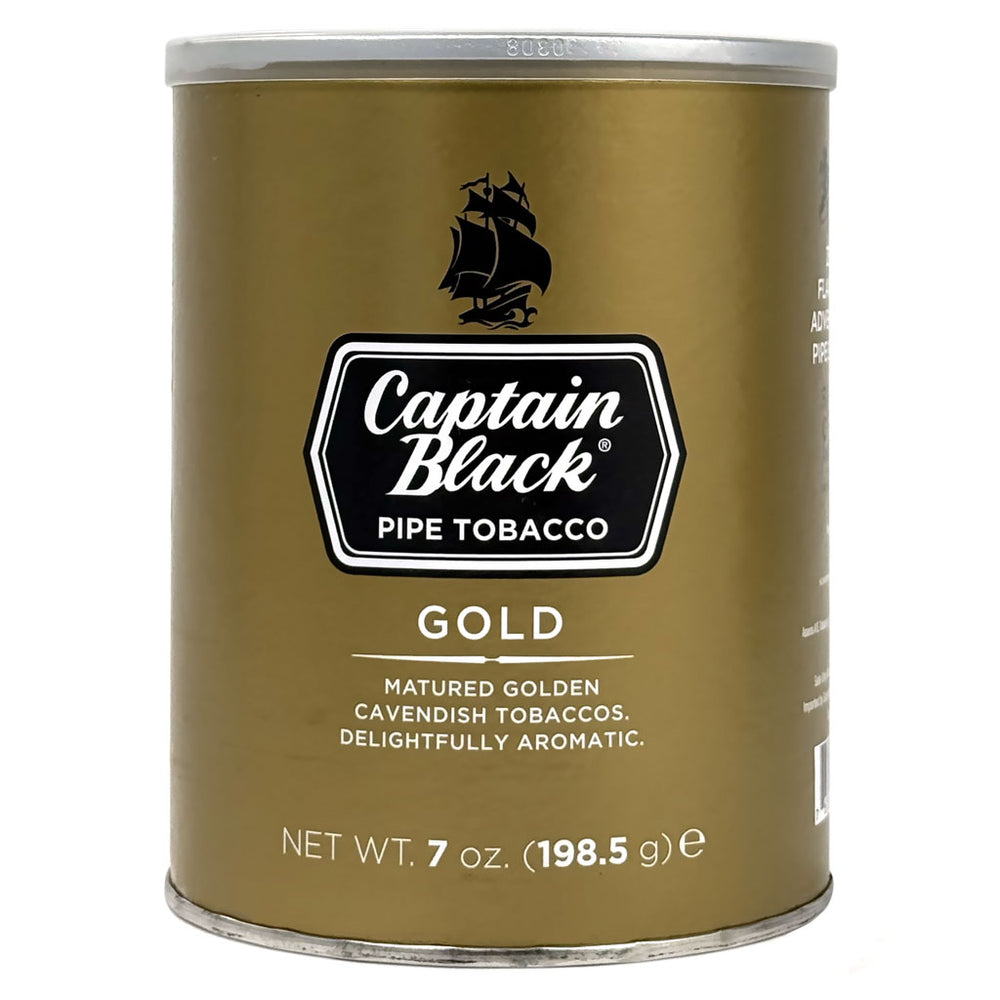 Captain Black Pipe Tobacco Can 7oz – MATCHBOXBROS.COM