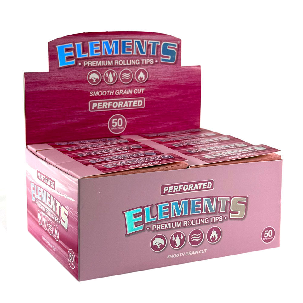 Elements Pink Perforated Tips – MATCHBOXBROS.COM