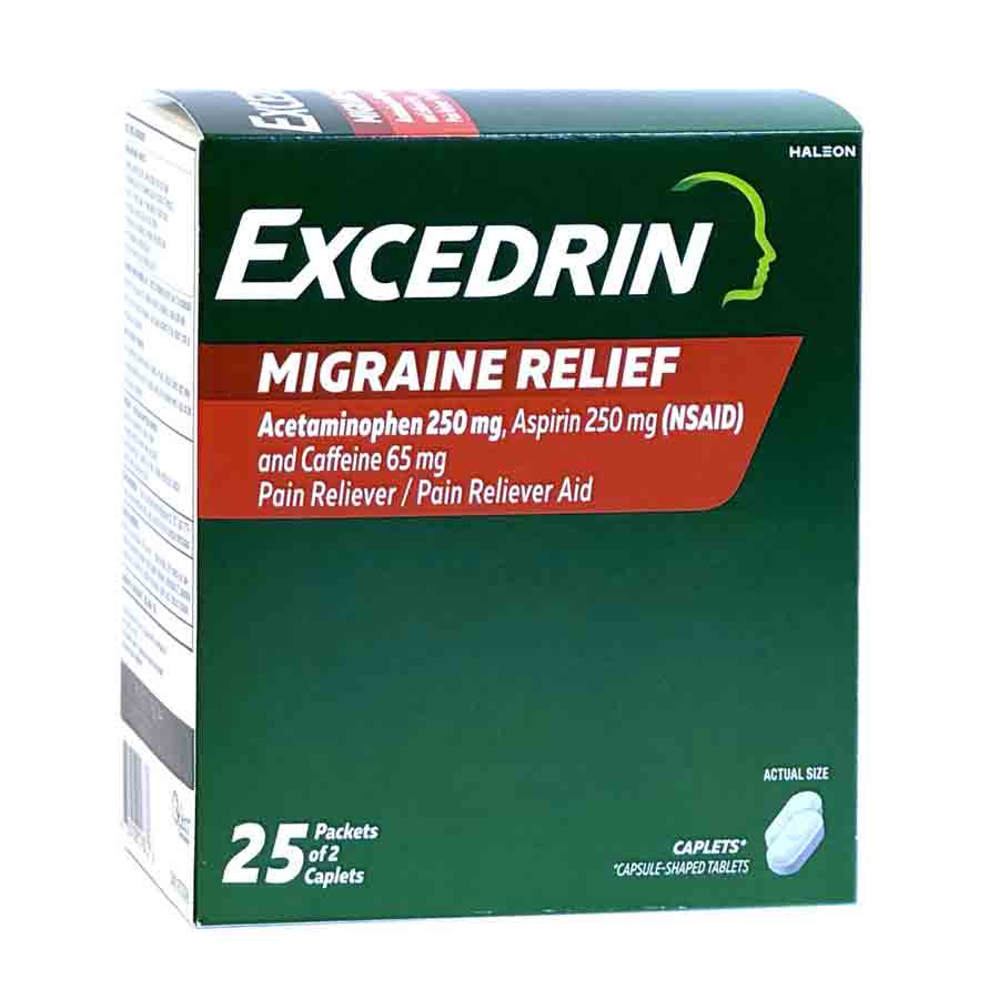 Excedrin Migraine Relief 25/2ct – MATCHBOXBROS.COM