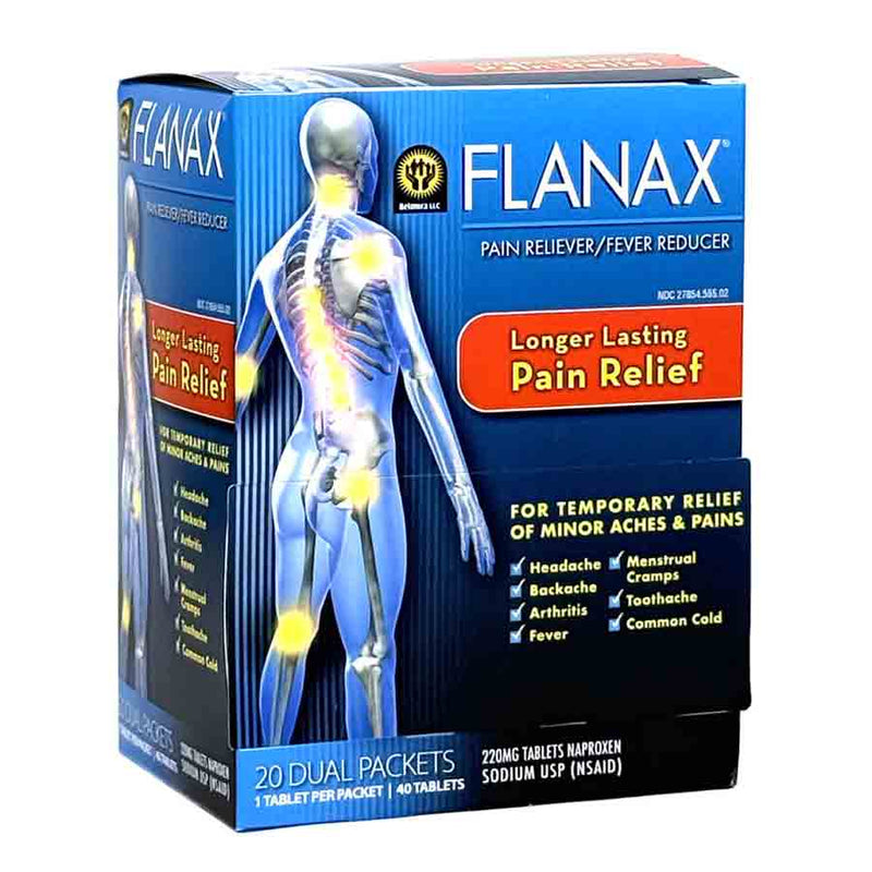 Flanax Pain Reliever 20/1ct – MATCHBOXBROS.COM