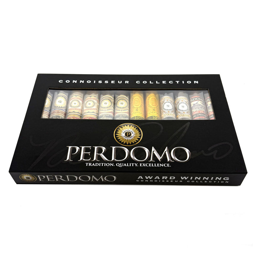 Perdomo 12-Cigar Sampler Award Winning Connoisseur Collection ...