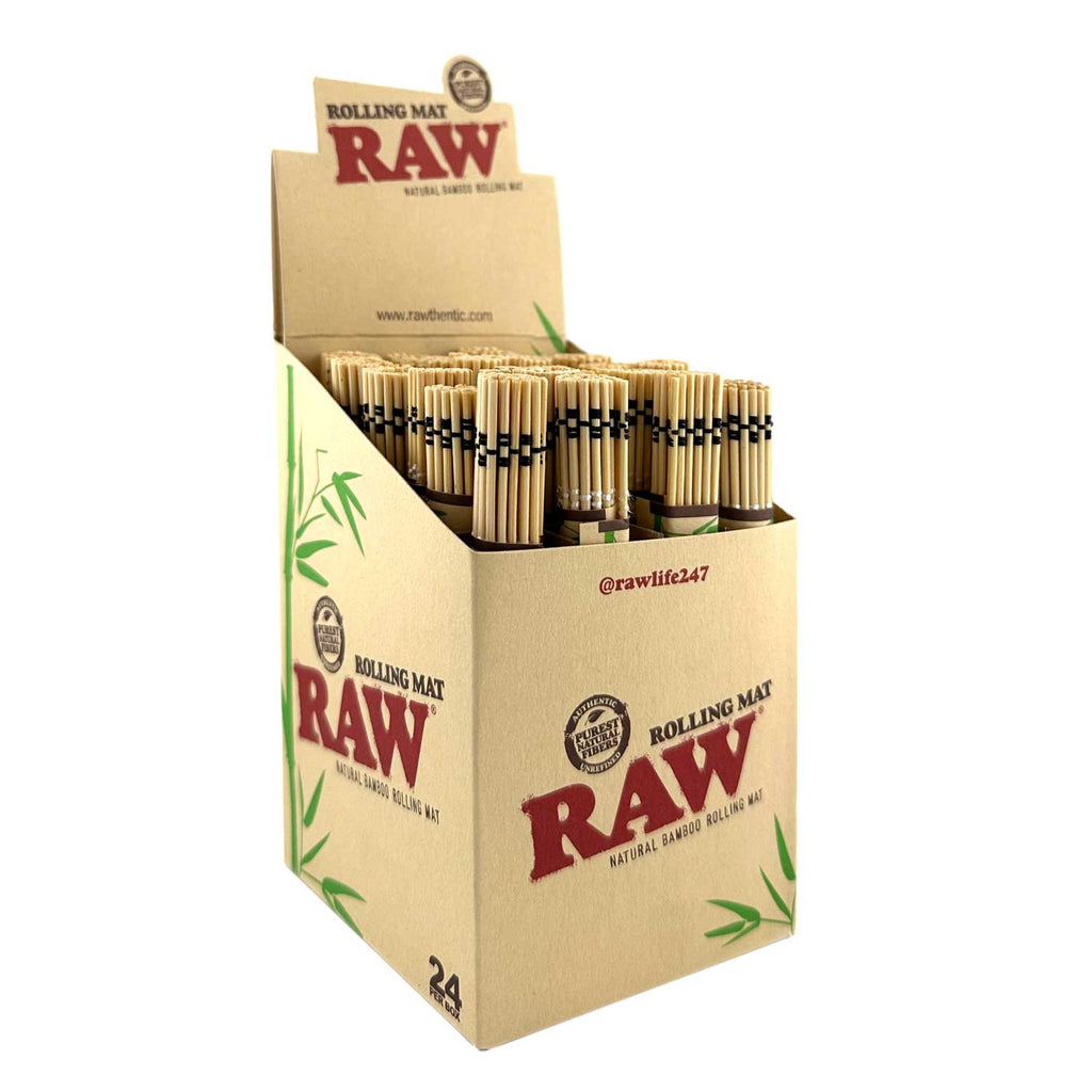 RAW Bamboo Rolling Mat | MatchBoxBros