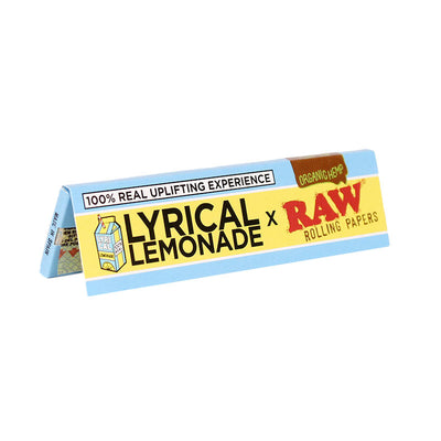 RAW Lyrical Lemonade King Wide Papers | MatchBoxBros – MATCHBOXBROS.COM
