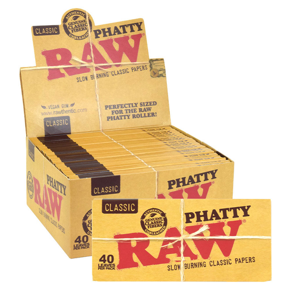RAW Classic Phatty Papers | MatchBoxBros – MATCHBOXBROS.COM
