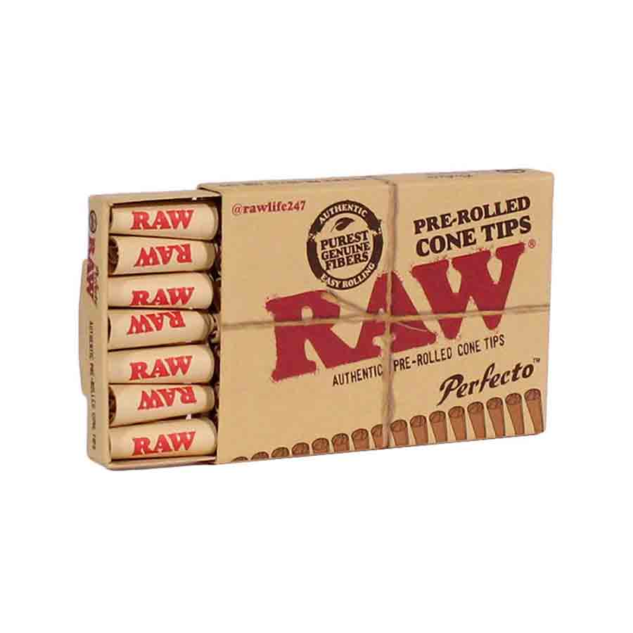 Raw Tips Prerolled Perfecto Cone Tips – MATCHBOXBROS.COM