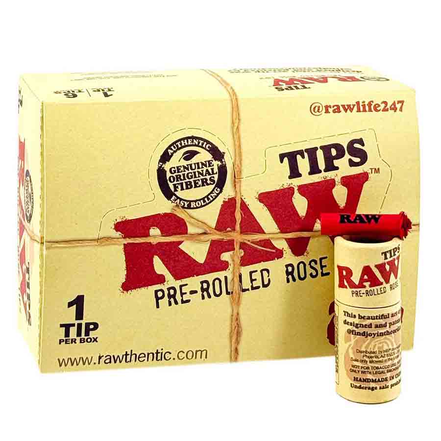 RAW Prerolled Rose Tips | MatchBoxBros – MATCHBOXBROS.COM