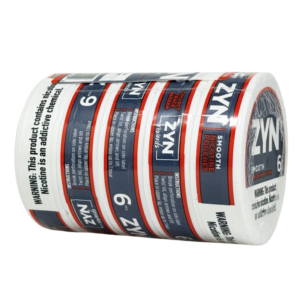 Zyn Smooth Nicotine Pouches 5/15ct – MATCHBOXBROS.COM
